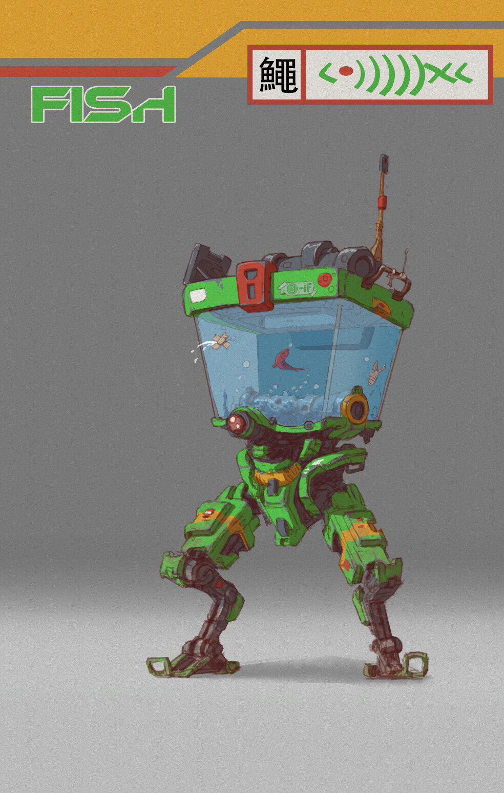 ArtStation - fish mech