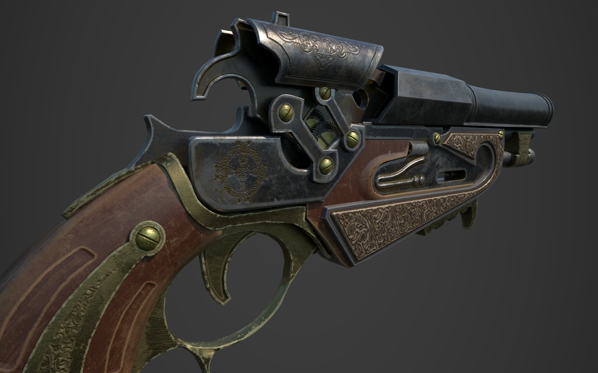ArtStation - Flintlock Pistol