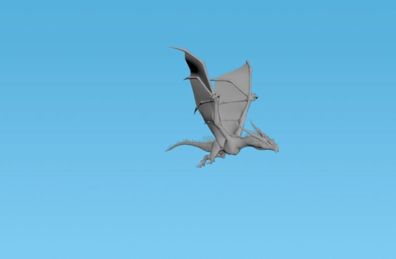 ArtStation - Dragon cycle Animation