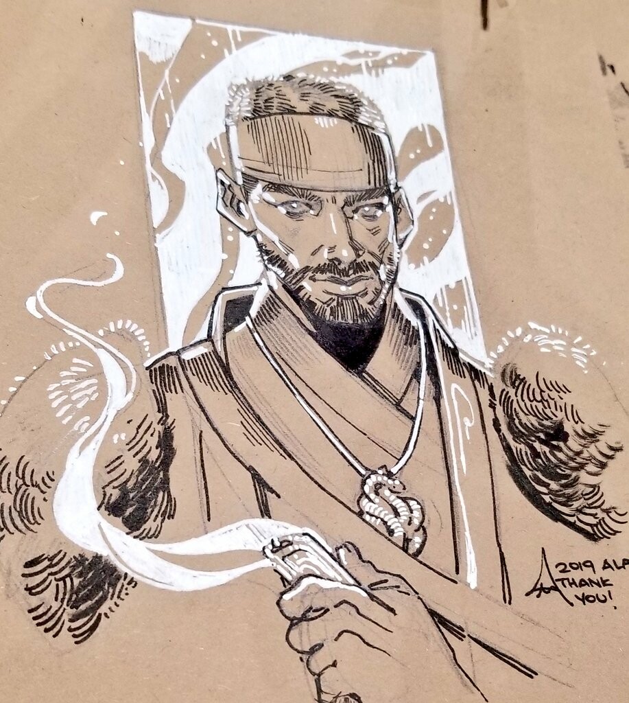 ArtStation - Some ink commissions