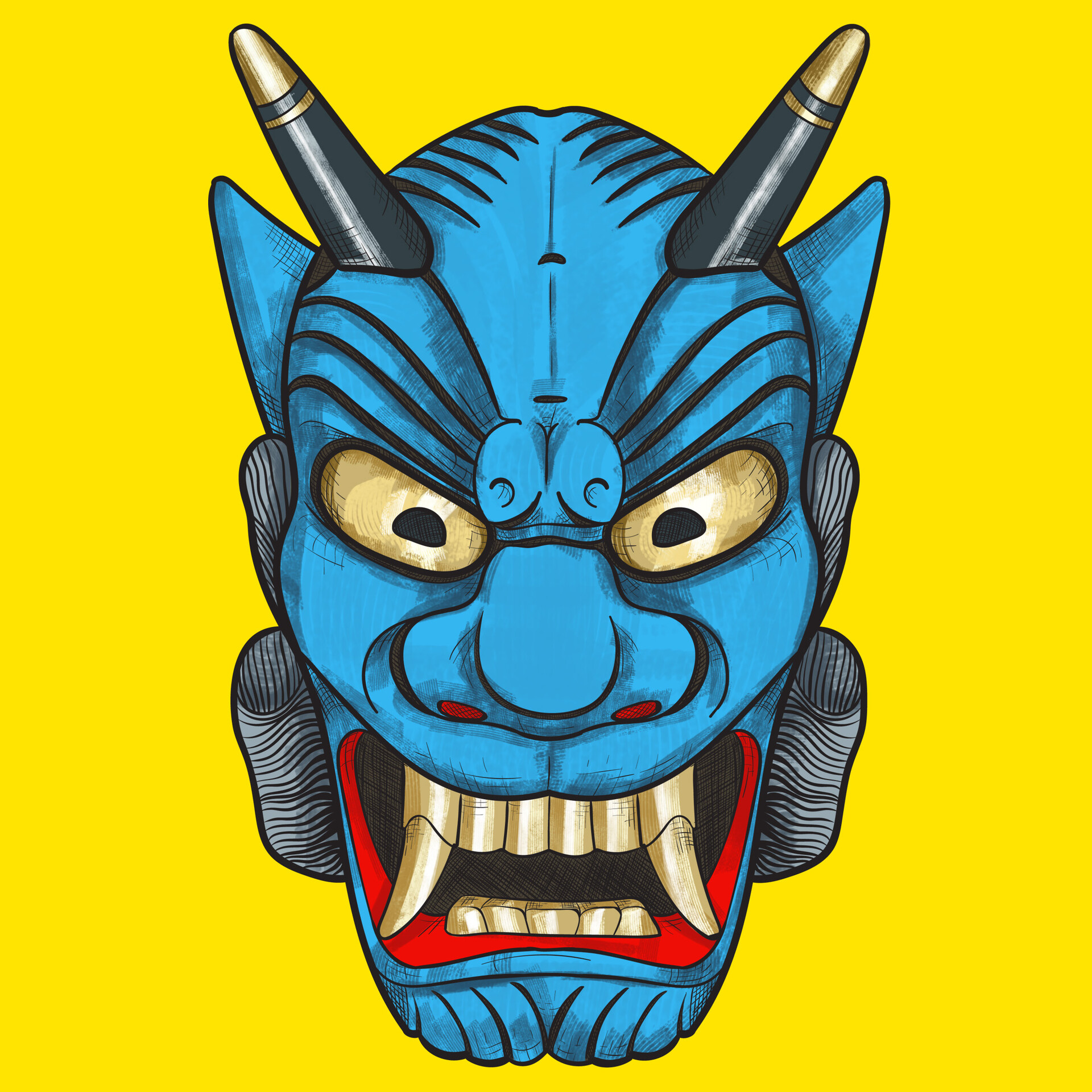 ArtStation - Japanese Masks