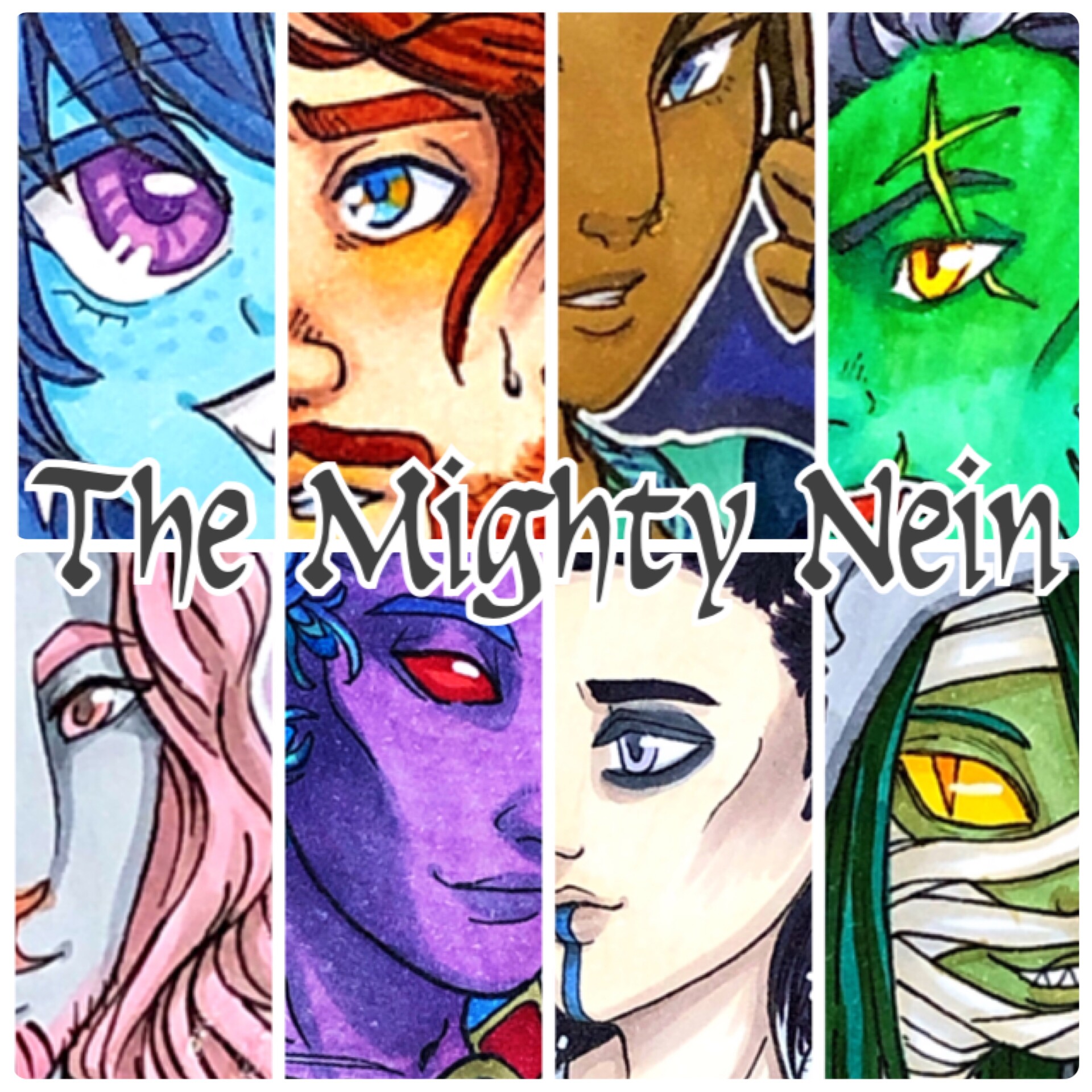 ArtStation - Portraits of The Mighty Nein