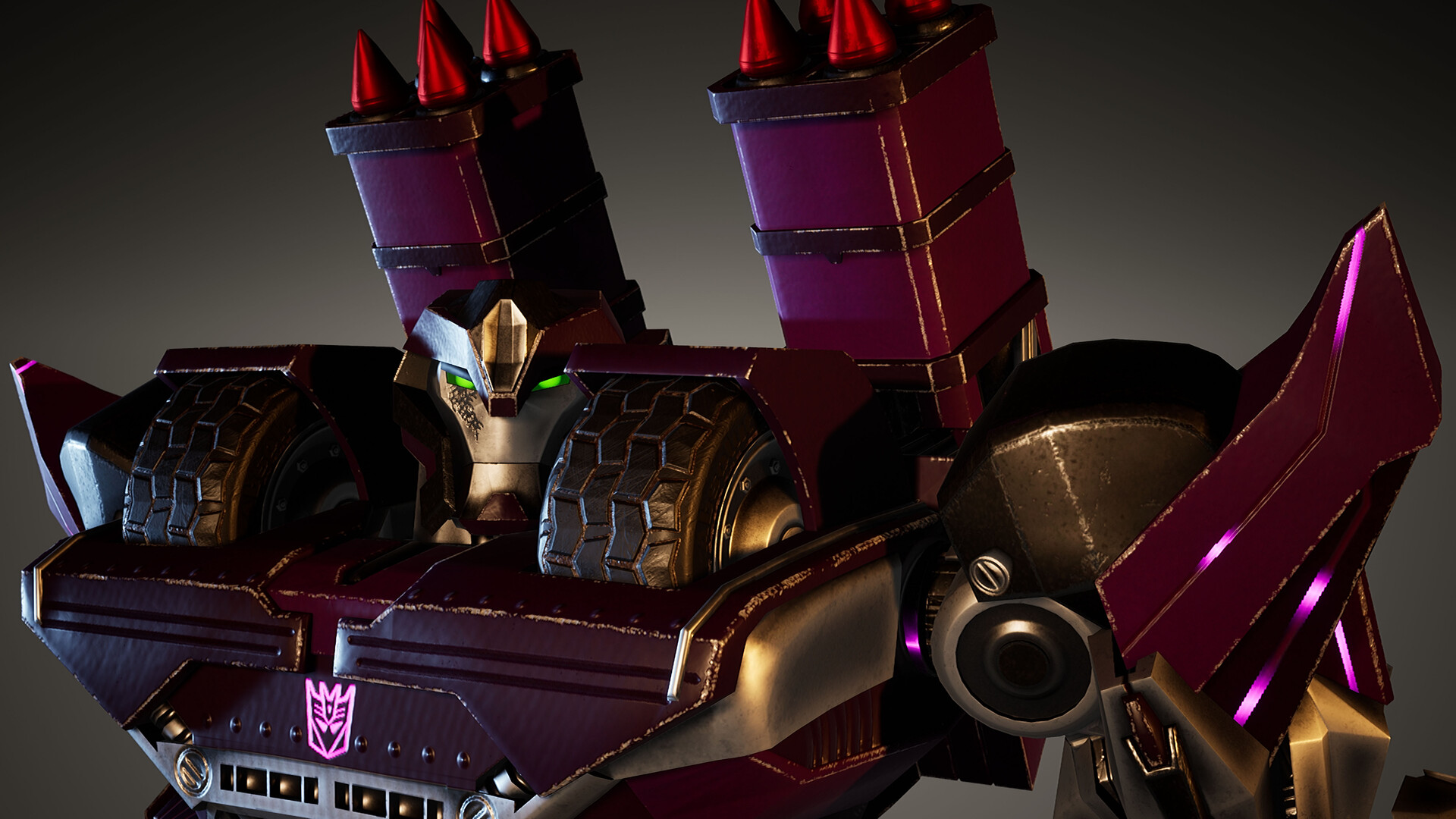 ArtStation - Mech Project Staffs Uni 2019 (Transformers)