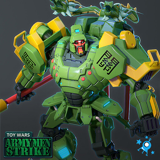 ArtStation - Army Men Strike character