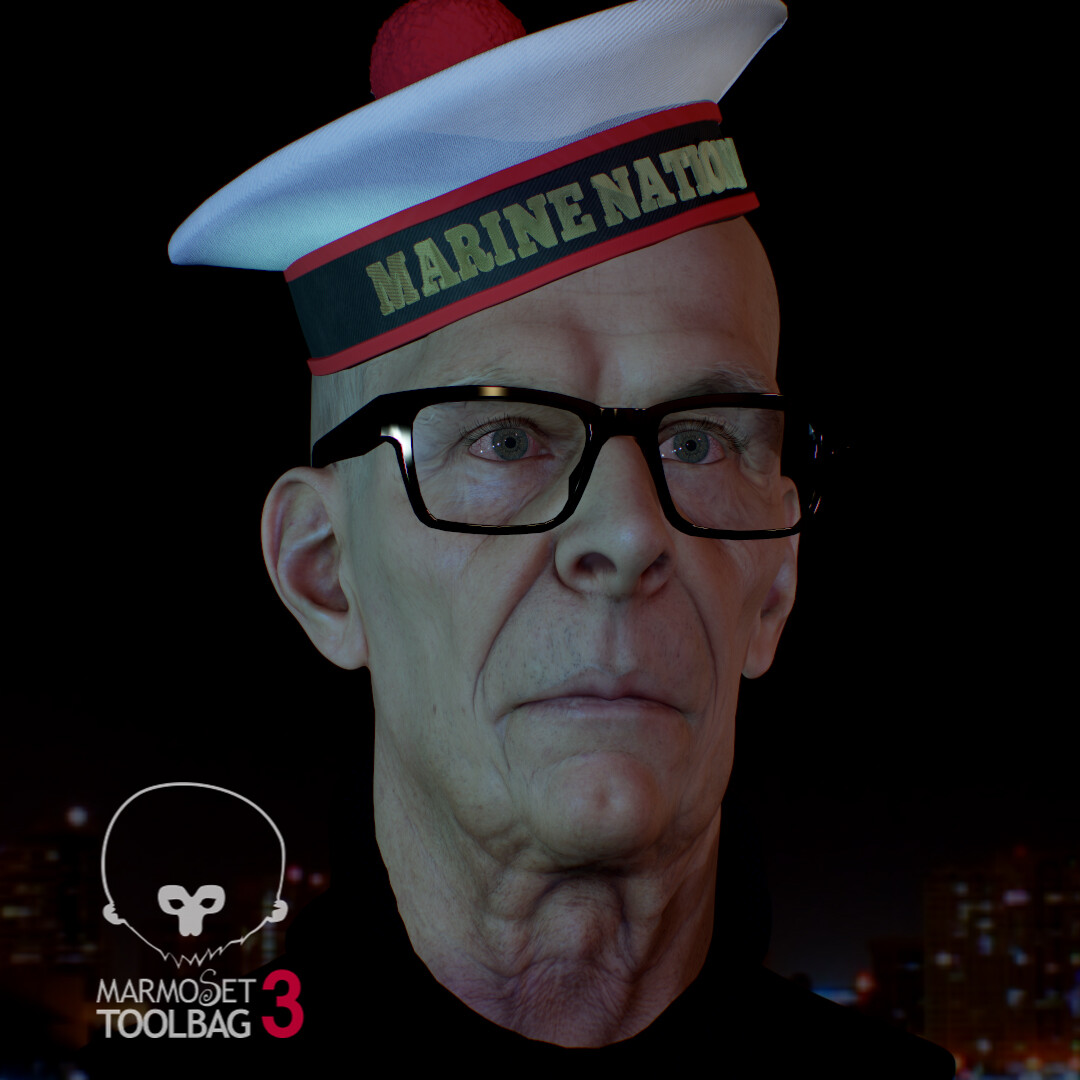 ArtStation - Marine character study WIP