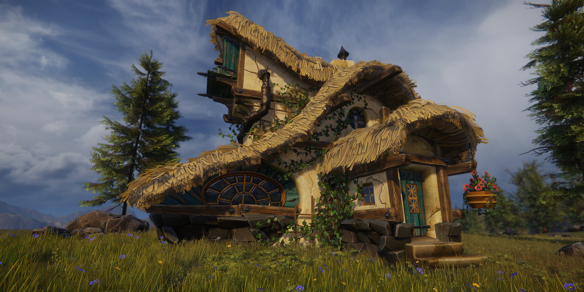 ArtStation - Fantasy Hut