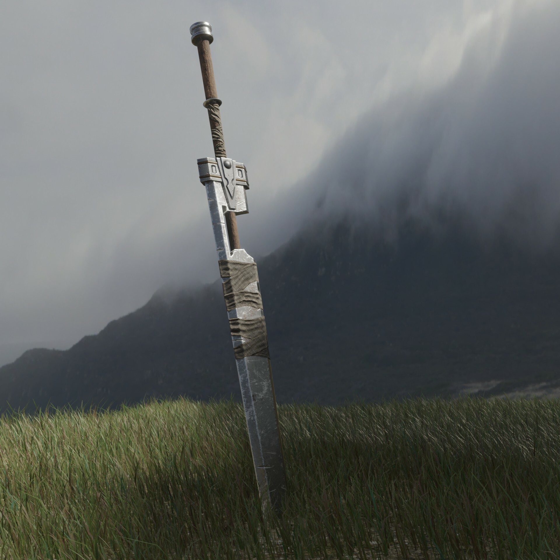 ArtStation - Broken Sword (Outward fanart)