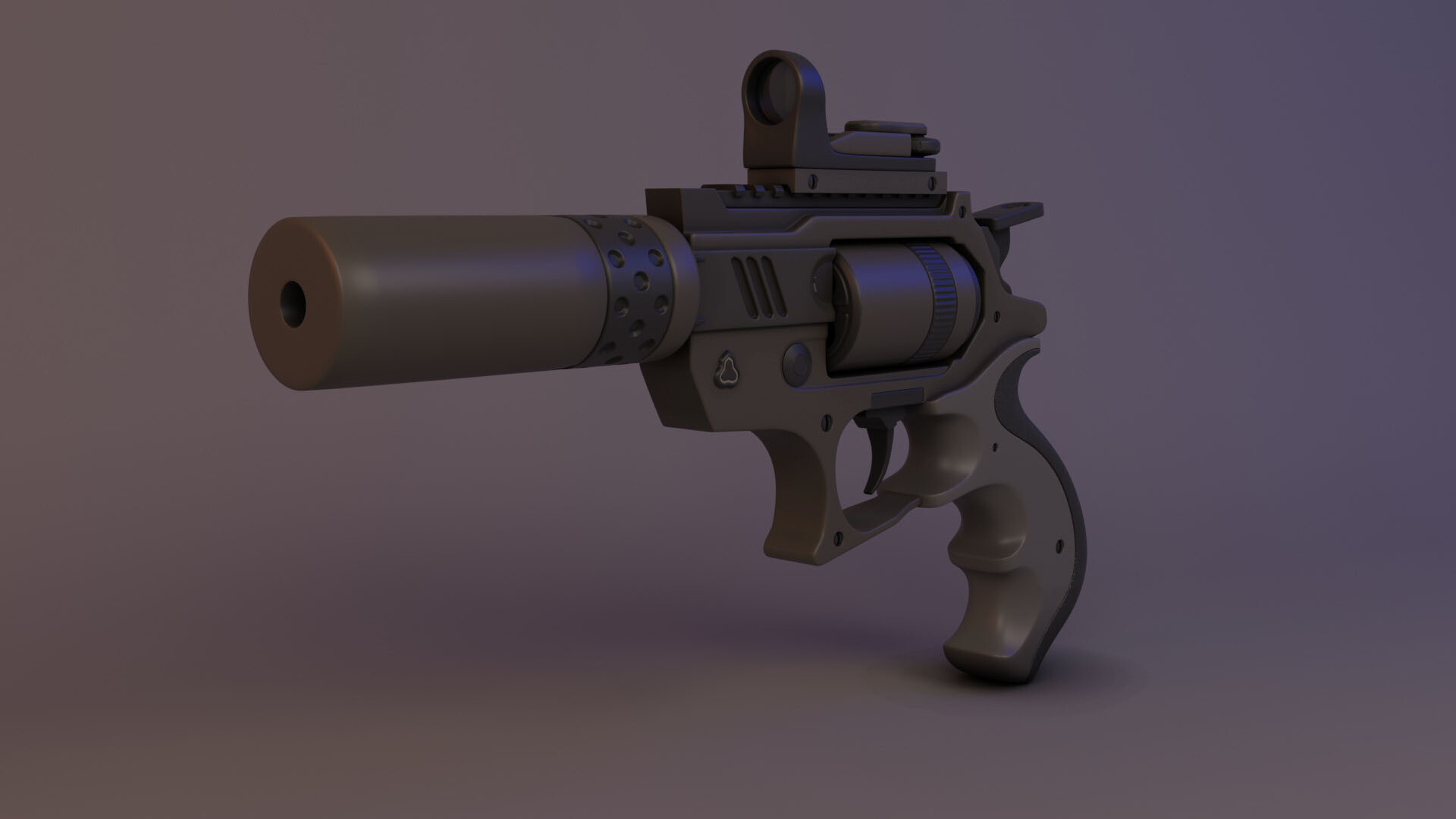 ArtStation - Modern Revolver