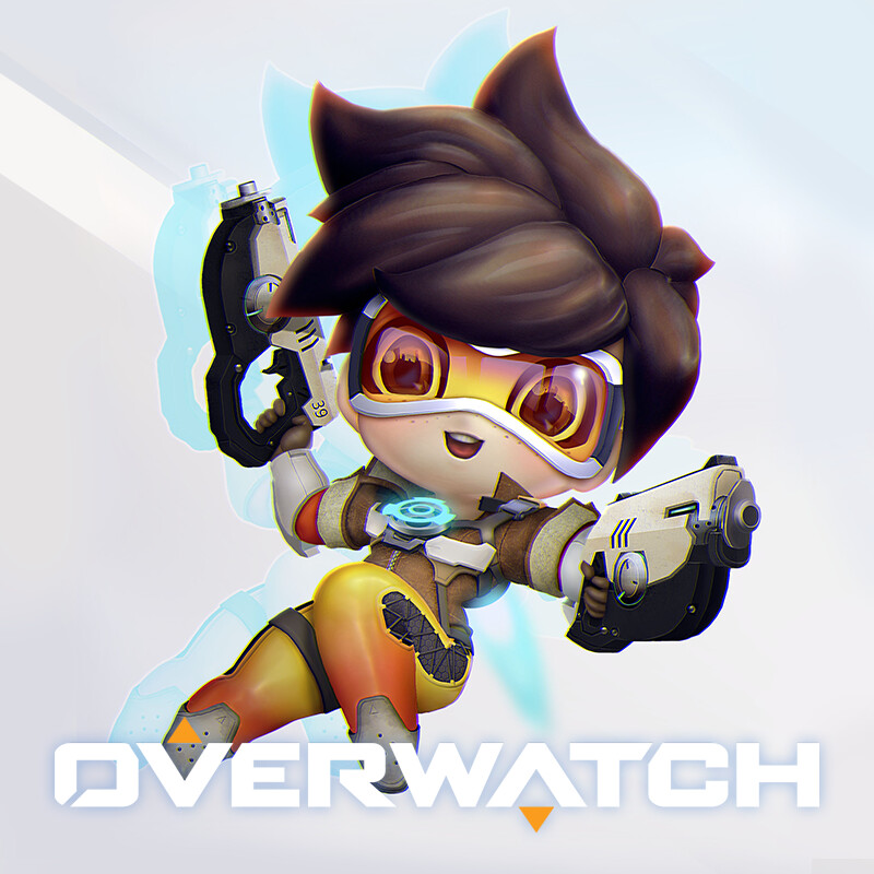 ArtStation - Tracer Chibi