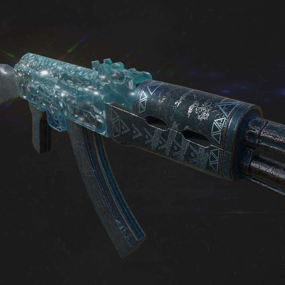 ArtStation - Arctic Assault - AK-47 Weapon Skin Concept
