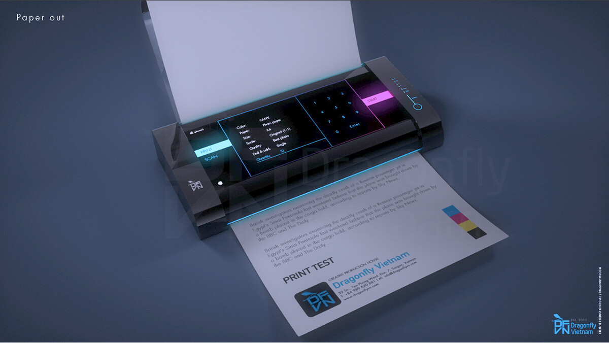 ArtStation - Printer Concept