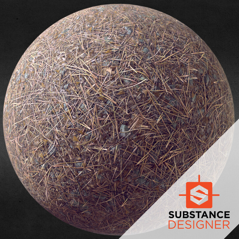 ArtStation - Substance: Forest ground