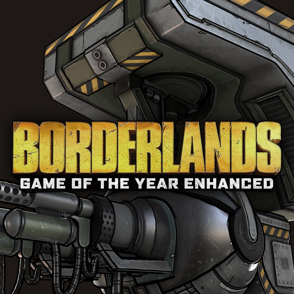 ArtStation - Borderlands: GOTY Enhanced - Turret