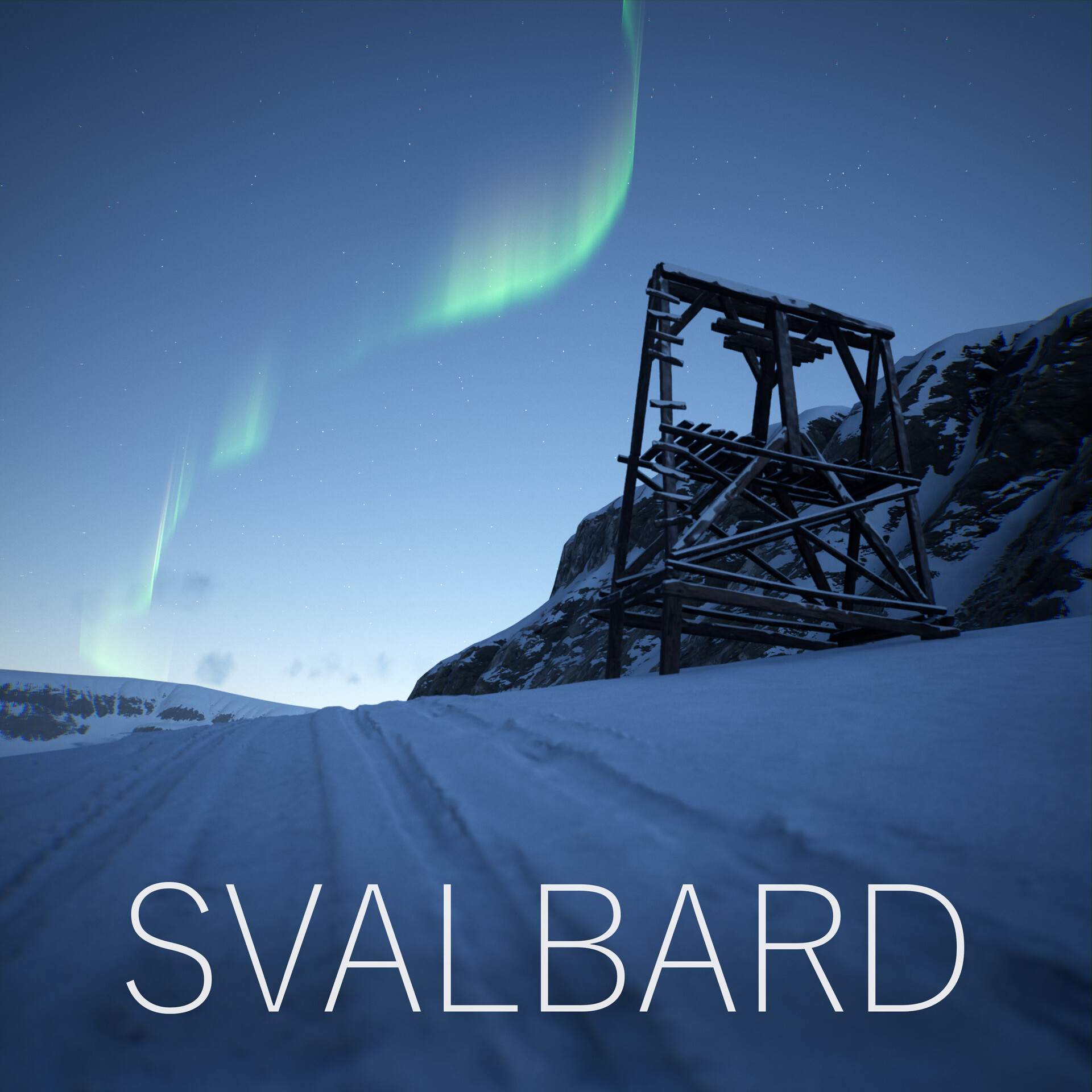 ArtStation - Svalbard - Arctic Landscape
