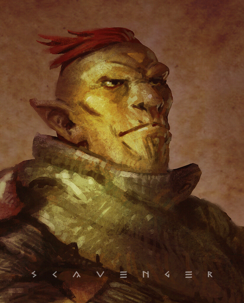 ArtStation - Scavenger character design