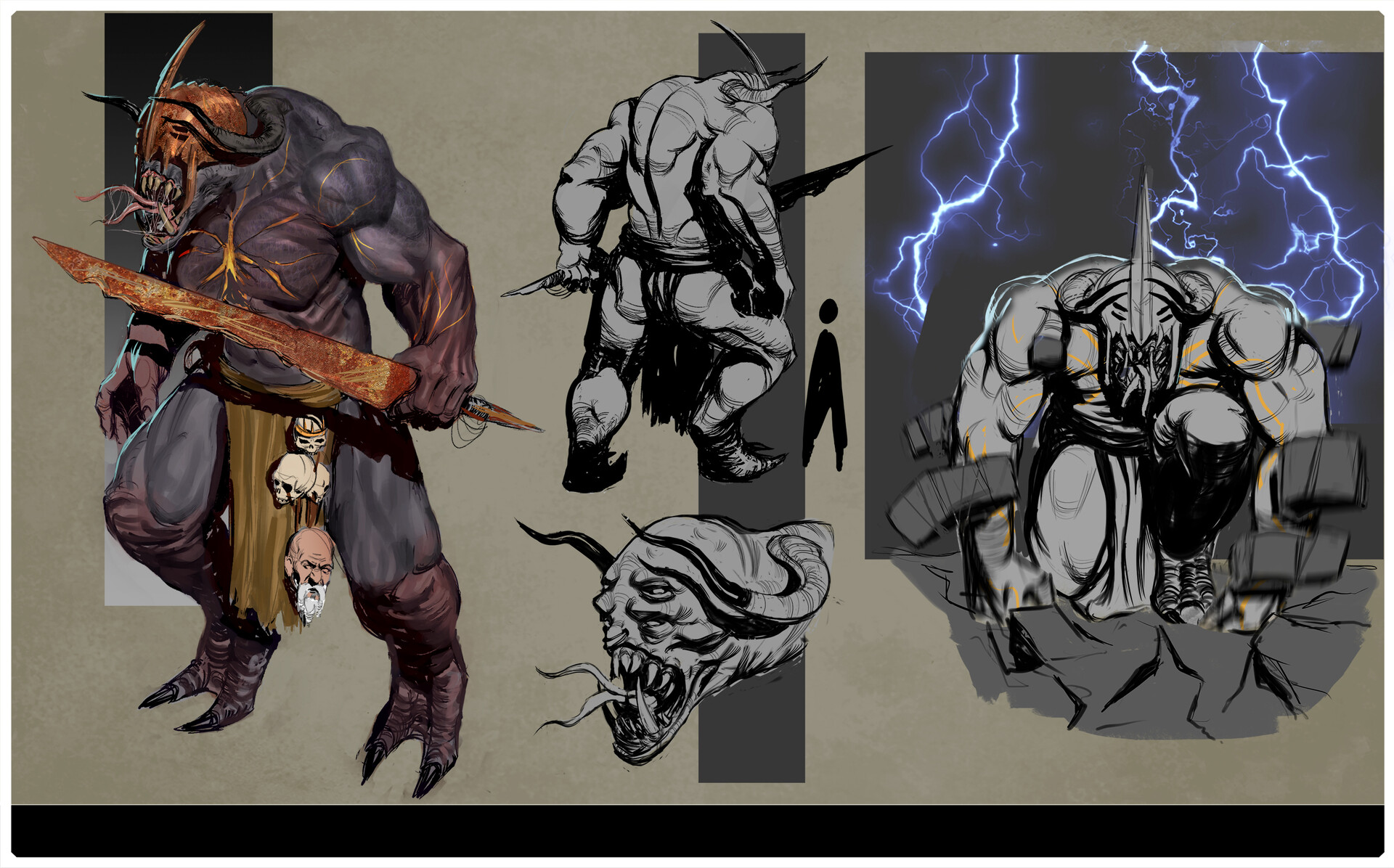 ArtStation - Monster Visual Exploration