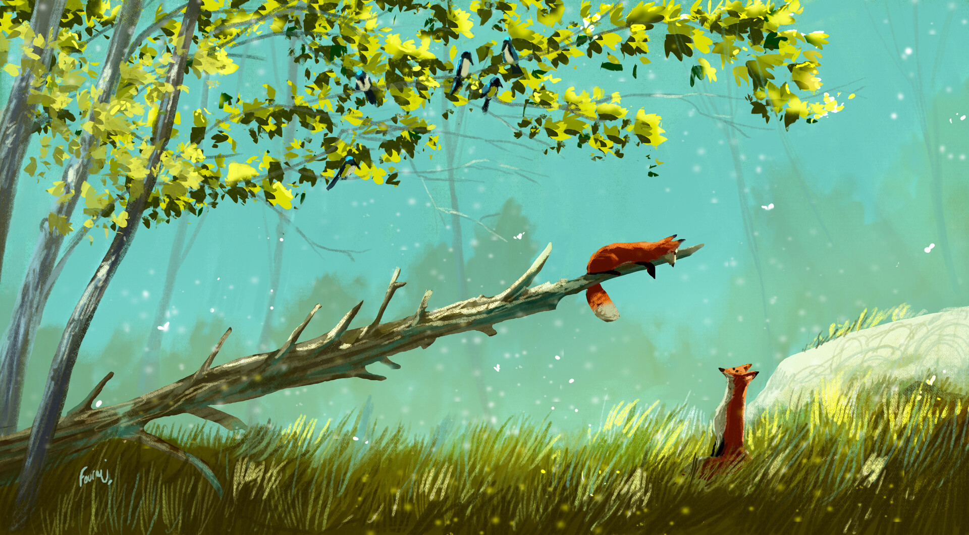 ArtStation - A Fox Tale