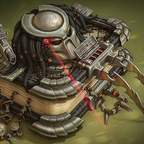 ArtStation - Predator book