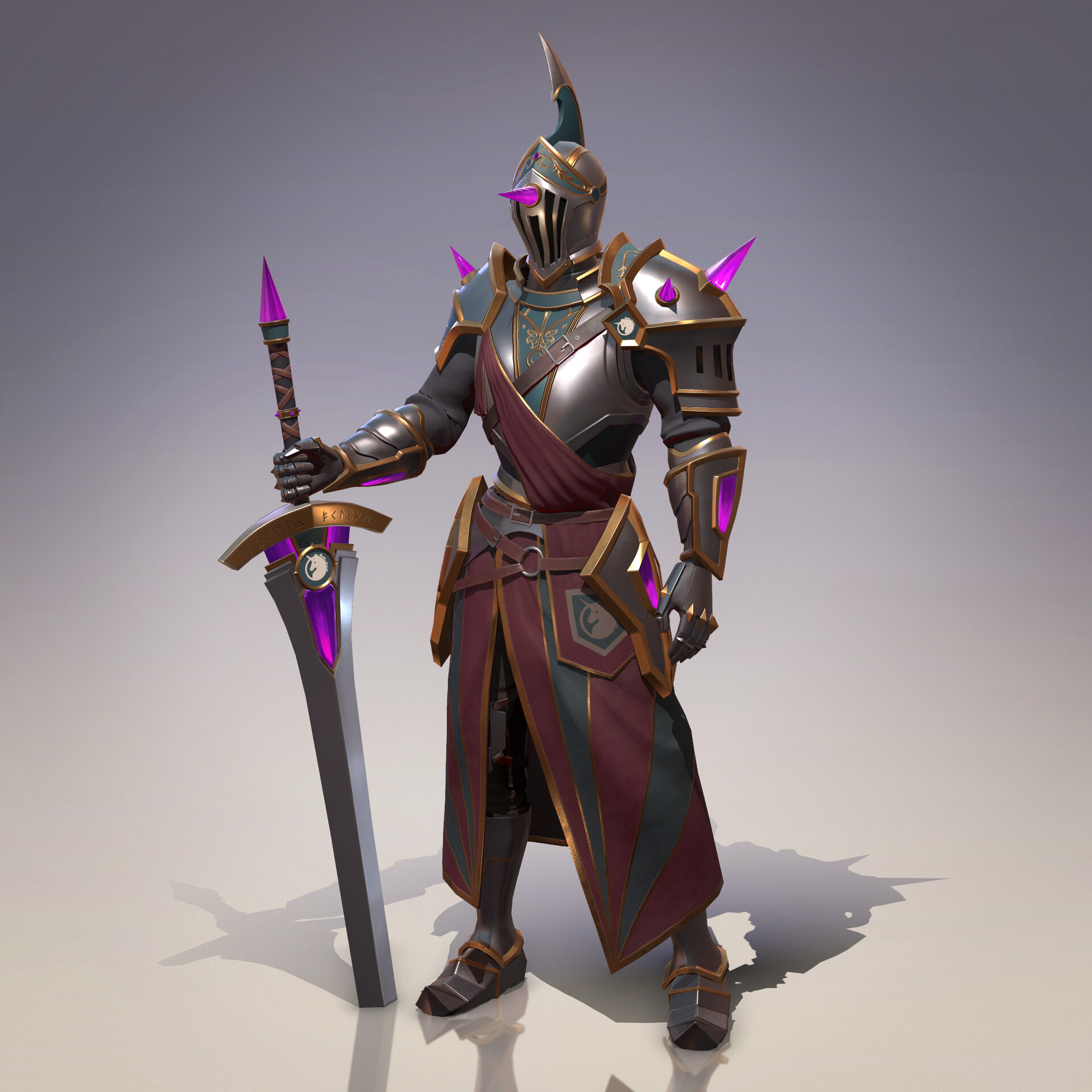 ArtStation - Unicorn Knight