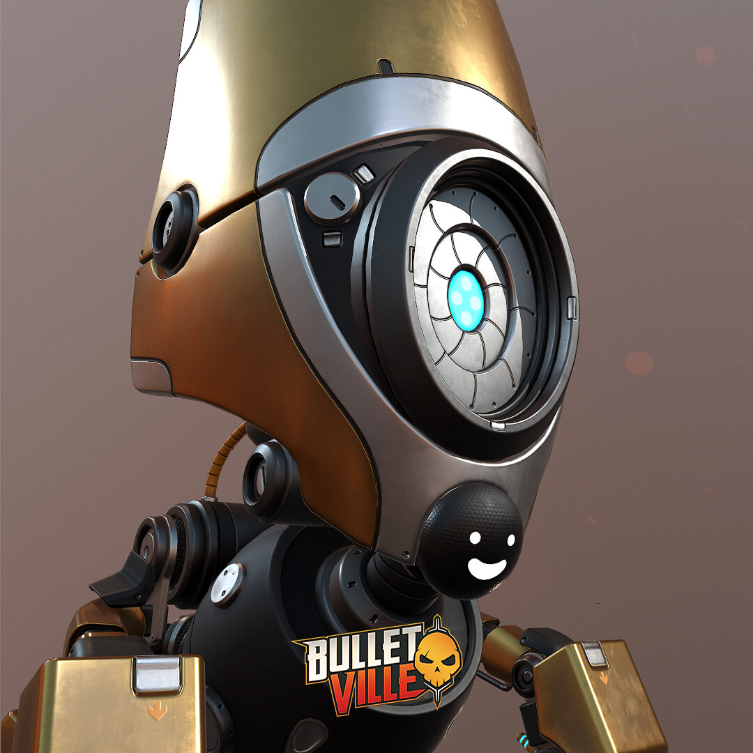 ArtStation - Sentry Bot - Bullet Ville