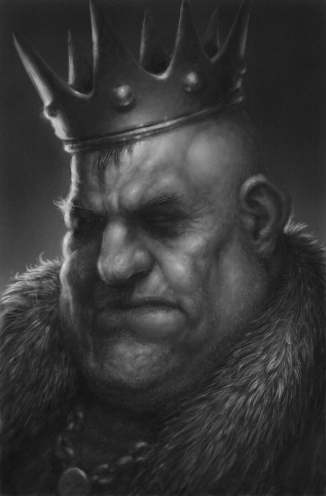 ArtStation - The Tired King