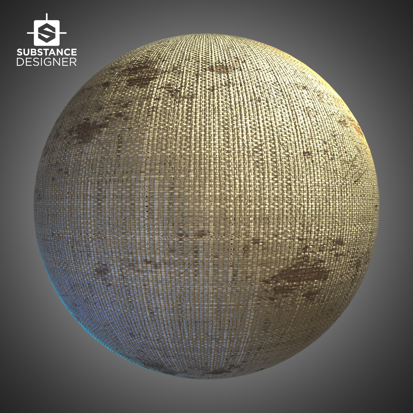 ArtStation - dirt linen material