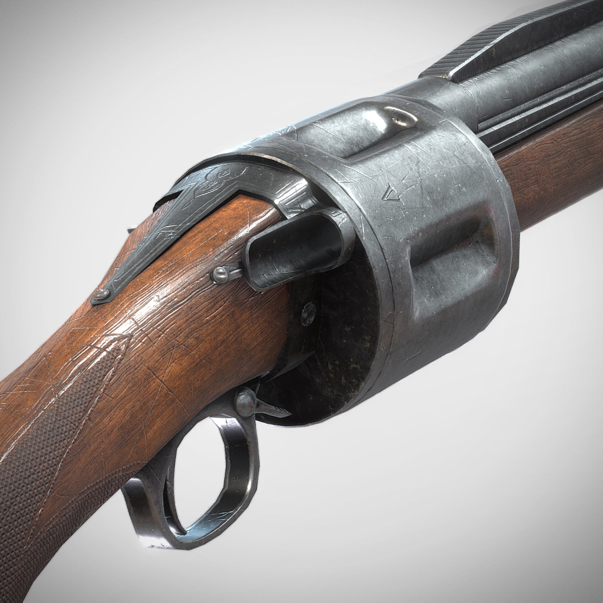 ArtStation - Becker Revolving Shotgun