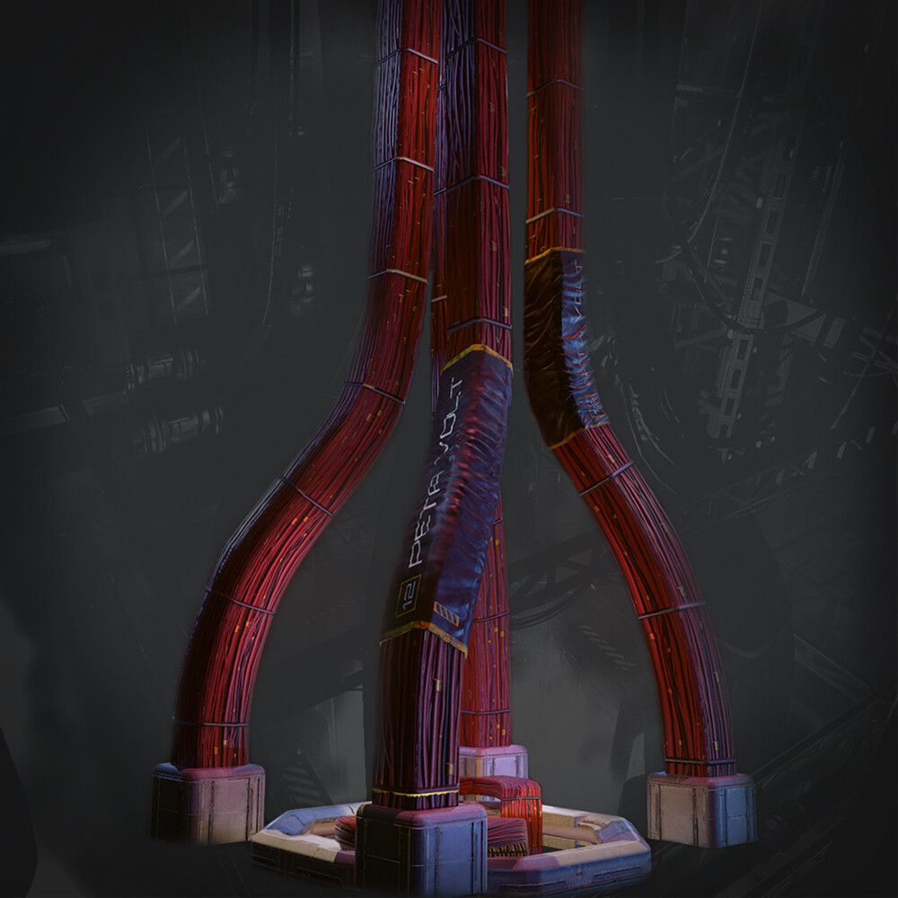 ArtStation - Tiled wire asset