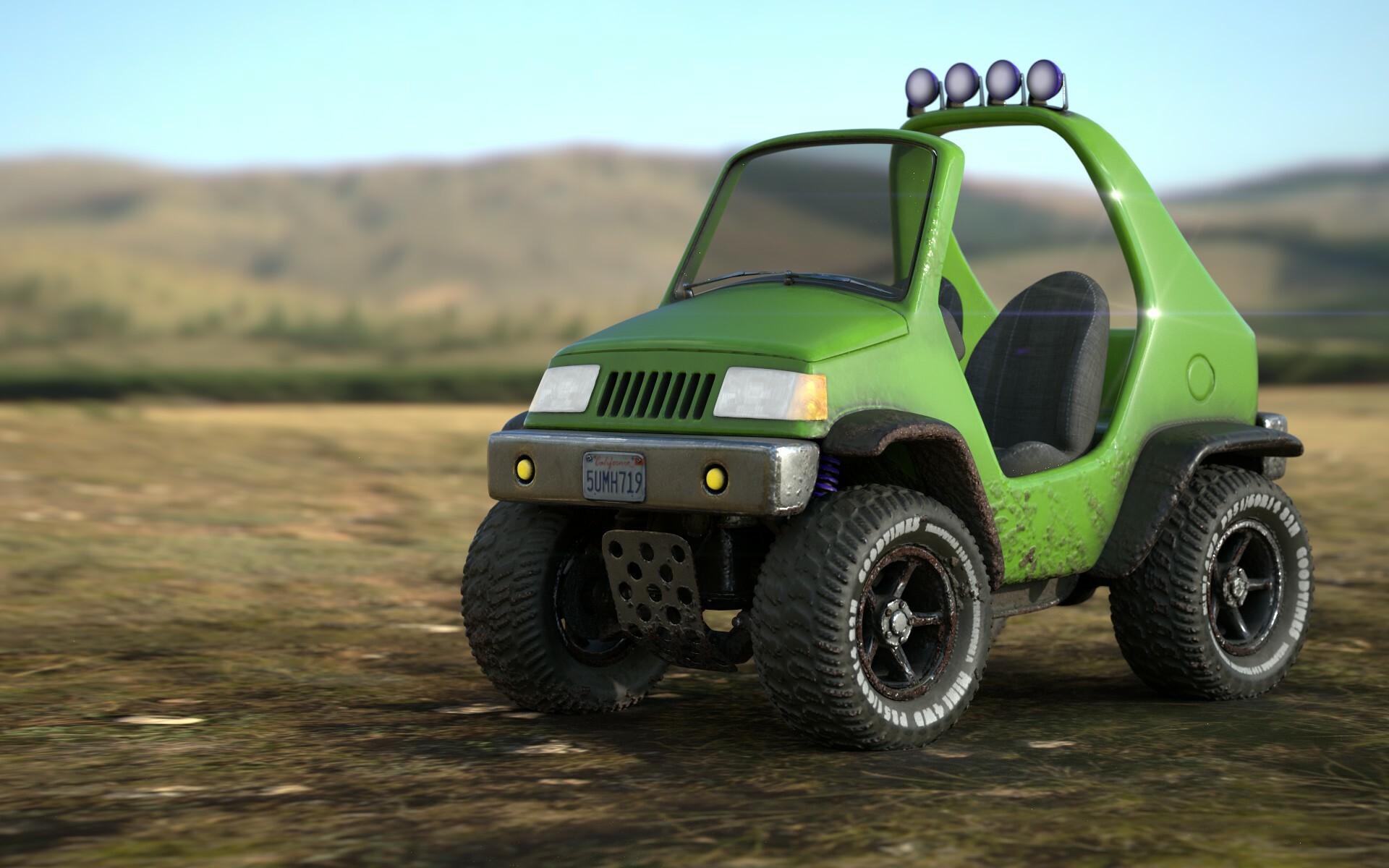 ArtStation - 4WD mini