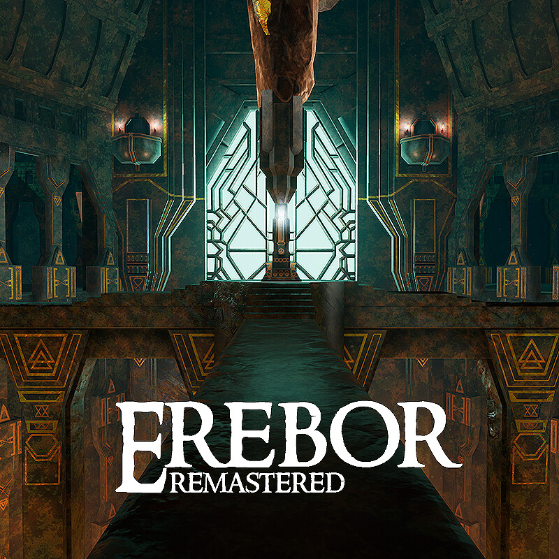 ArtStation - The great halls of Erebor (Remastered)