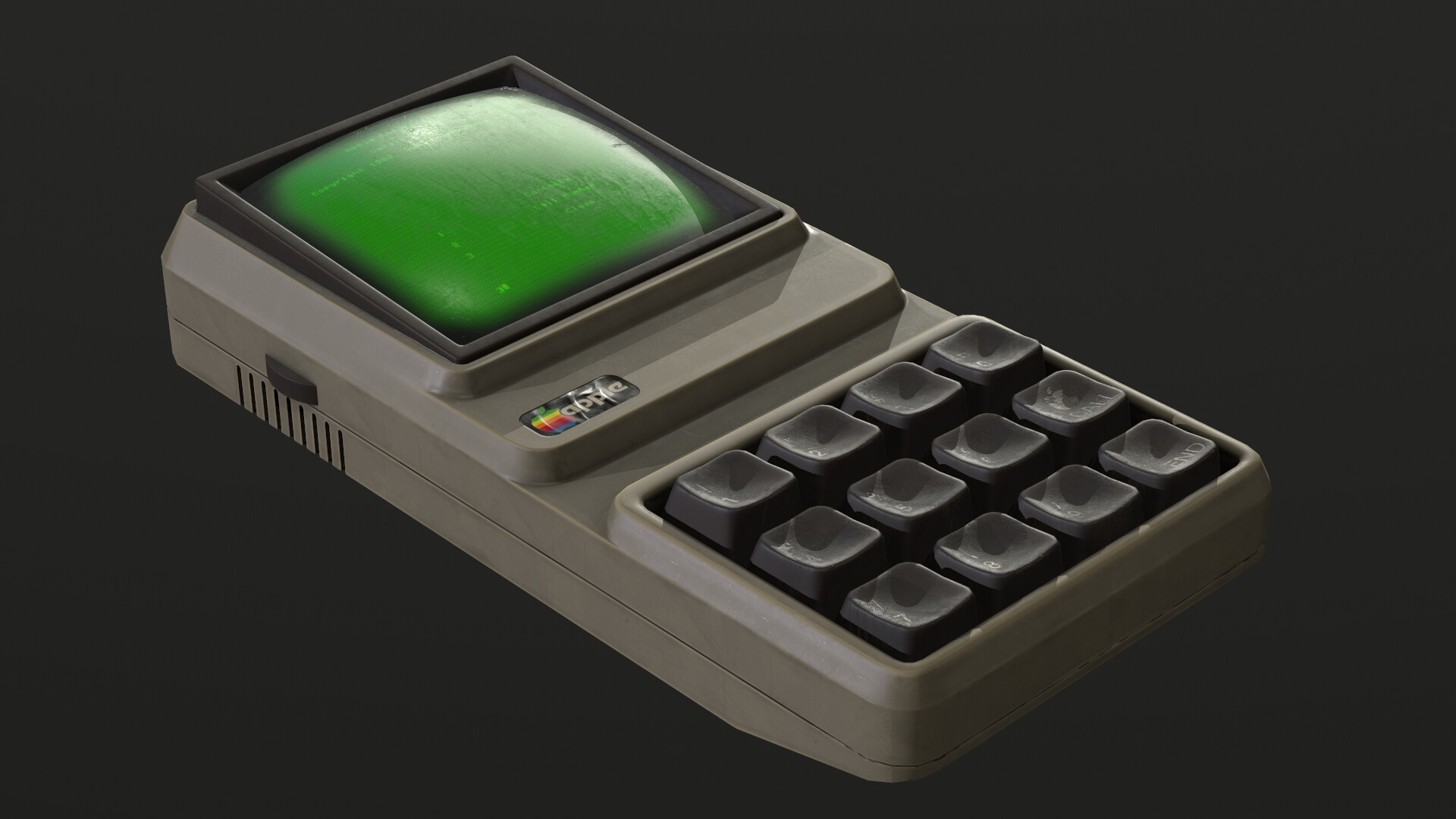 ArtStation - Apple IIe Phone