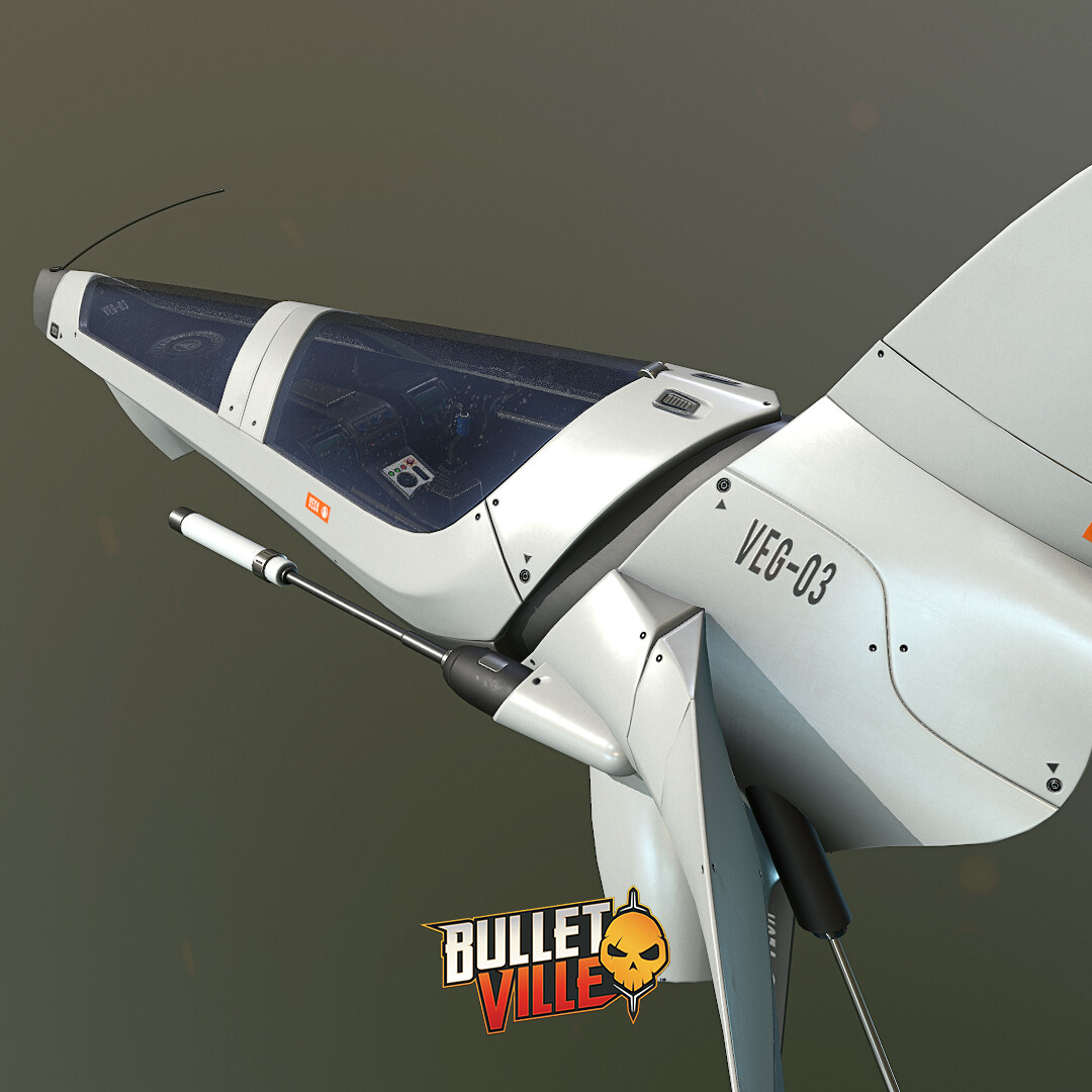 ArtStation - Vega Ship - Bullet Ville