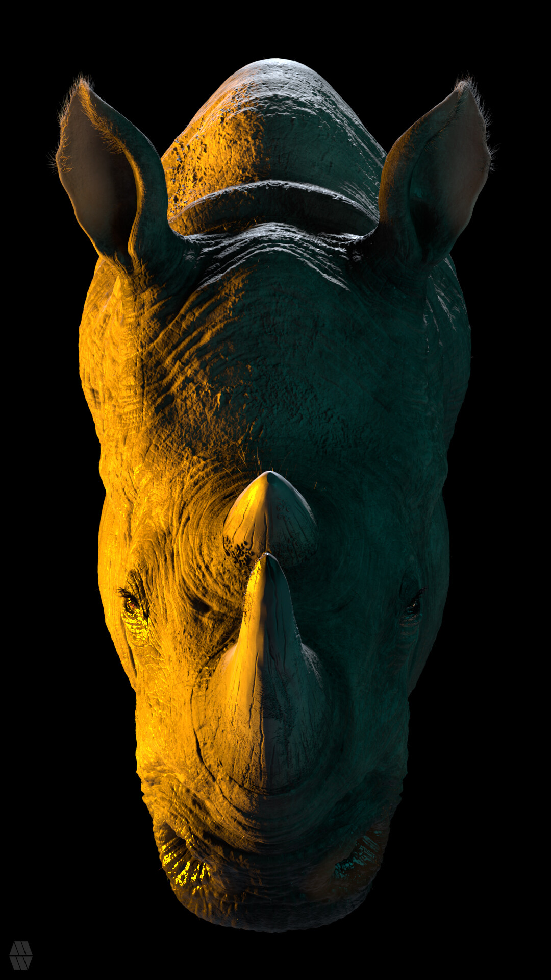ArtStation - Rhino Study Personal Project