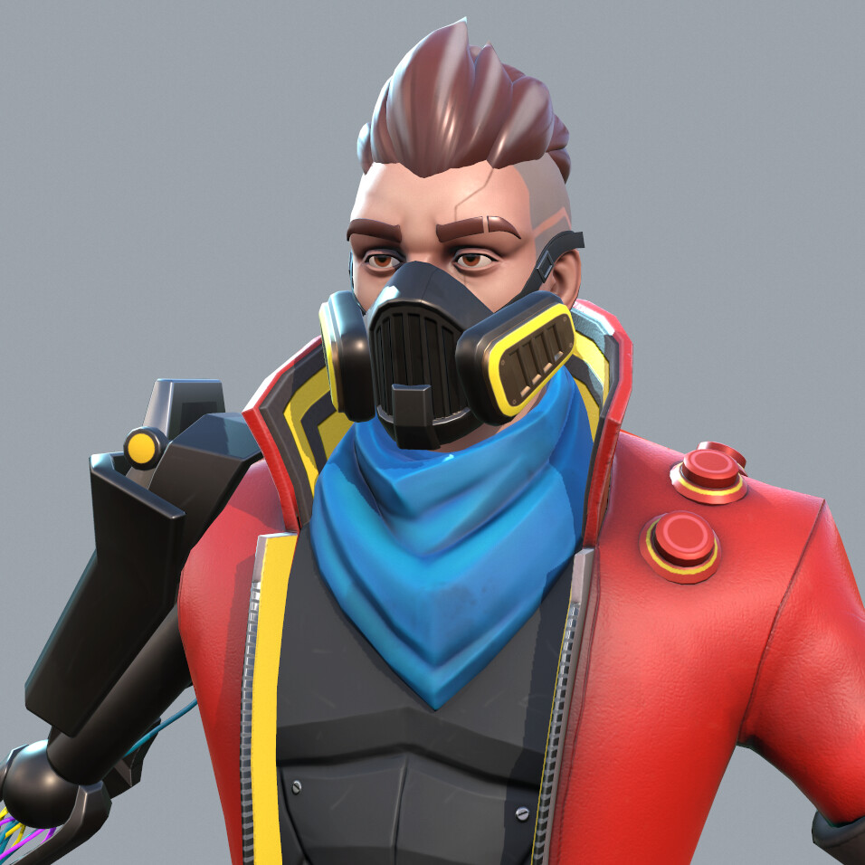 ArtStation - Hunter - Cyberpunk Skin (Bulletville)