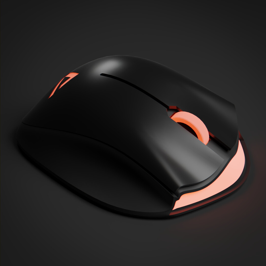 ArtStation - Ergonomic Mouse Concept