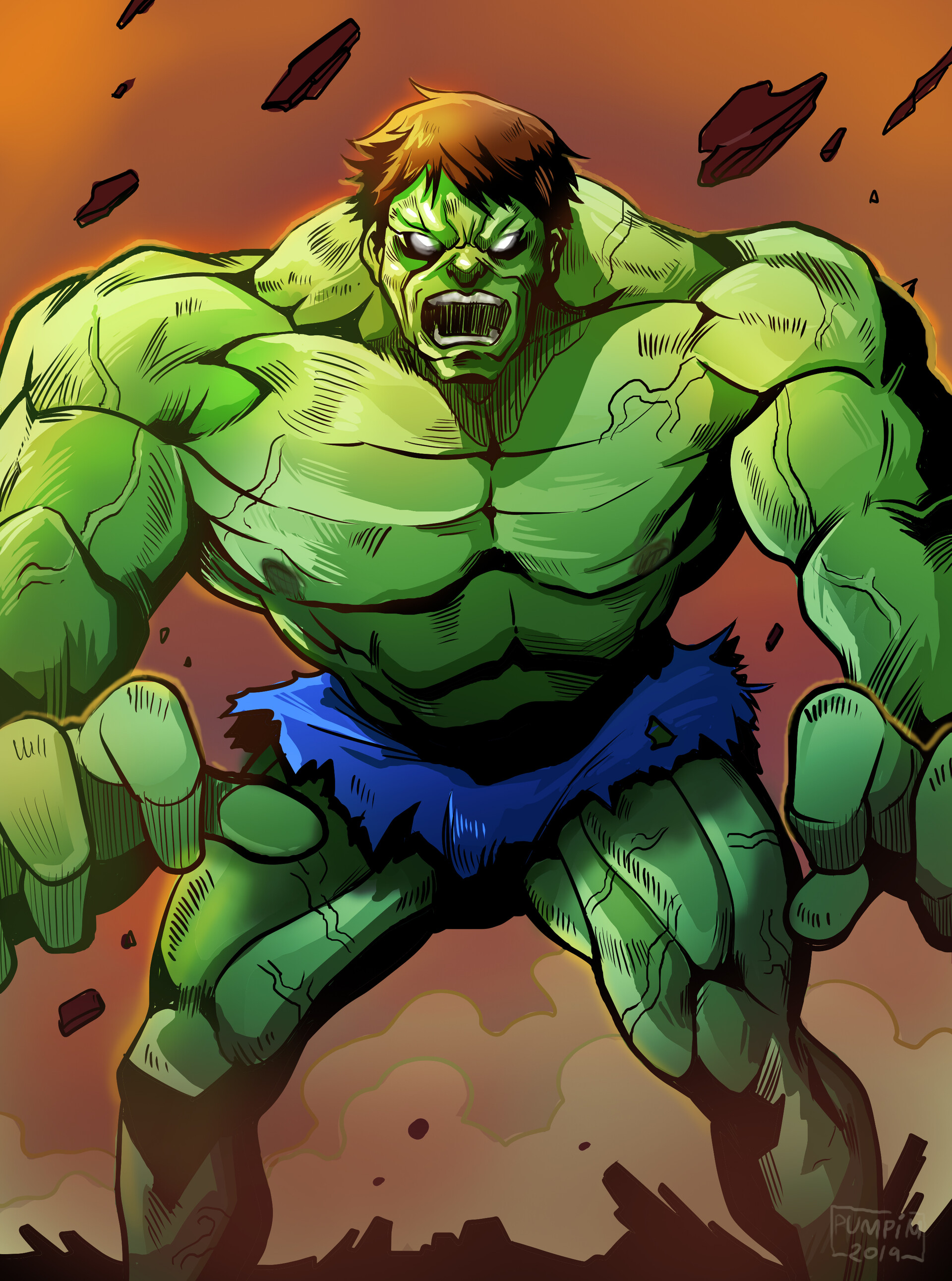 ArtStation - The Hulk