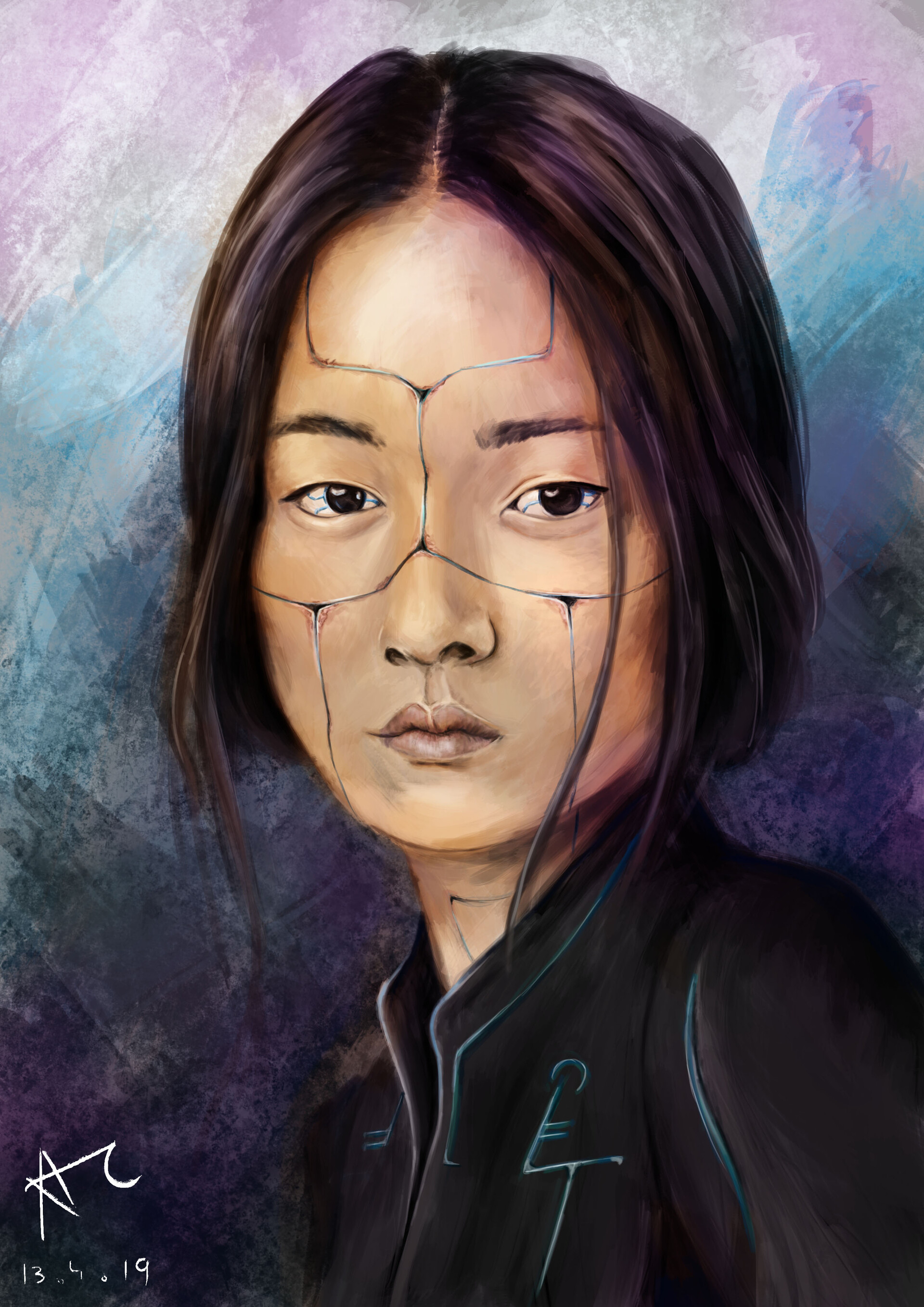 ArtStation - Android portrait