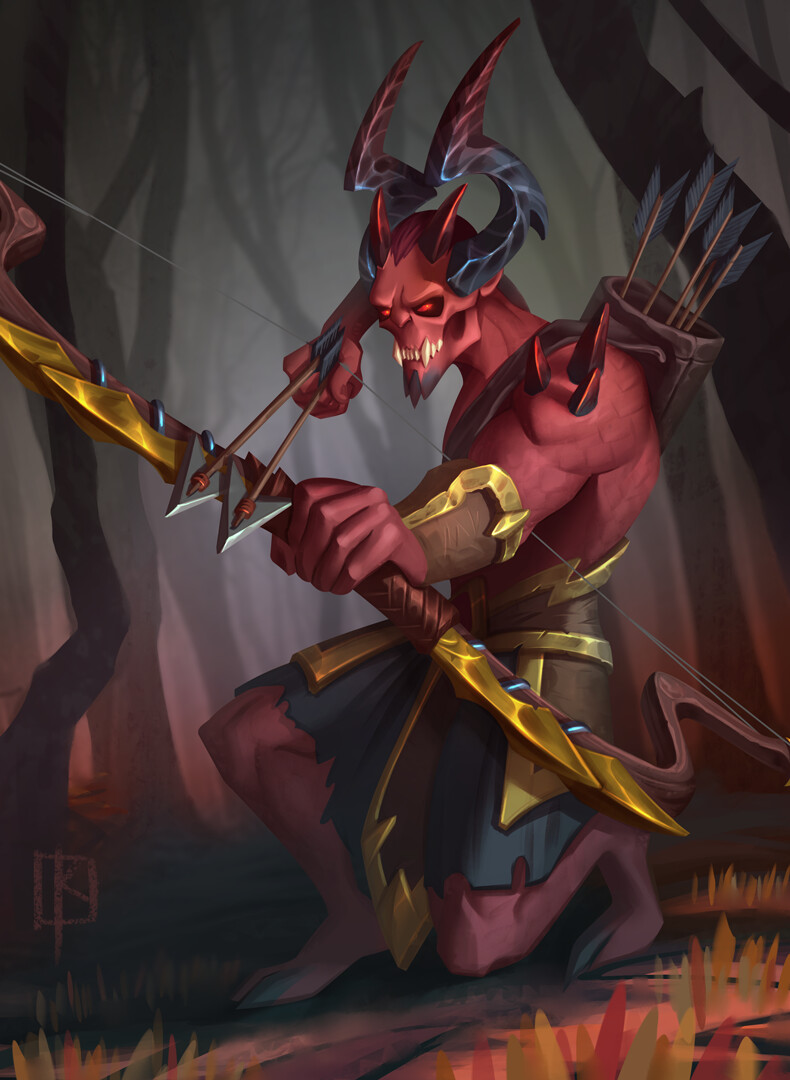 ArtStation - Demon Archer