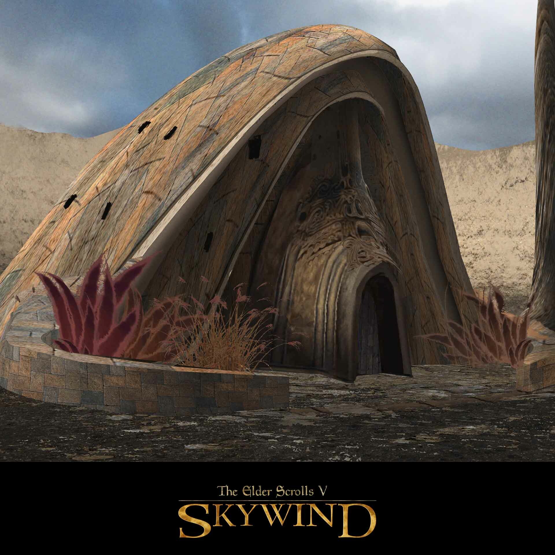 ArtStation - Redoran Houses and Outer Walls