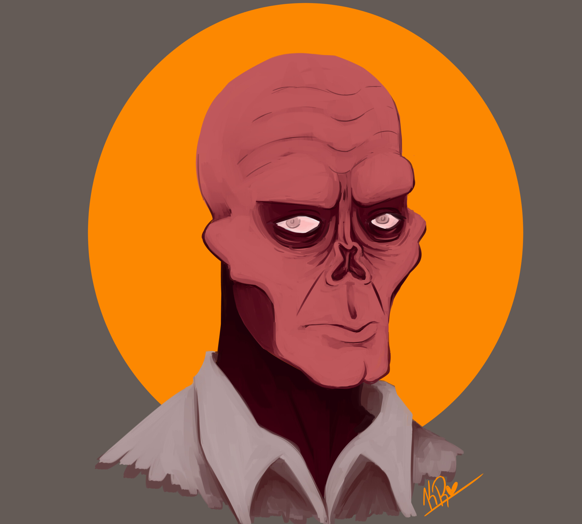 ArtStation - Red Skull