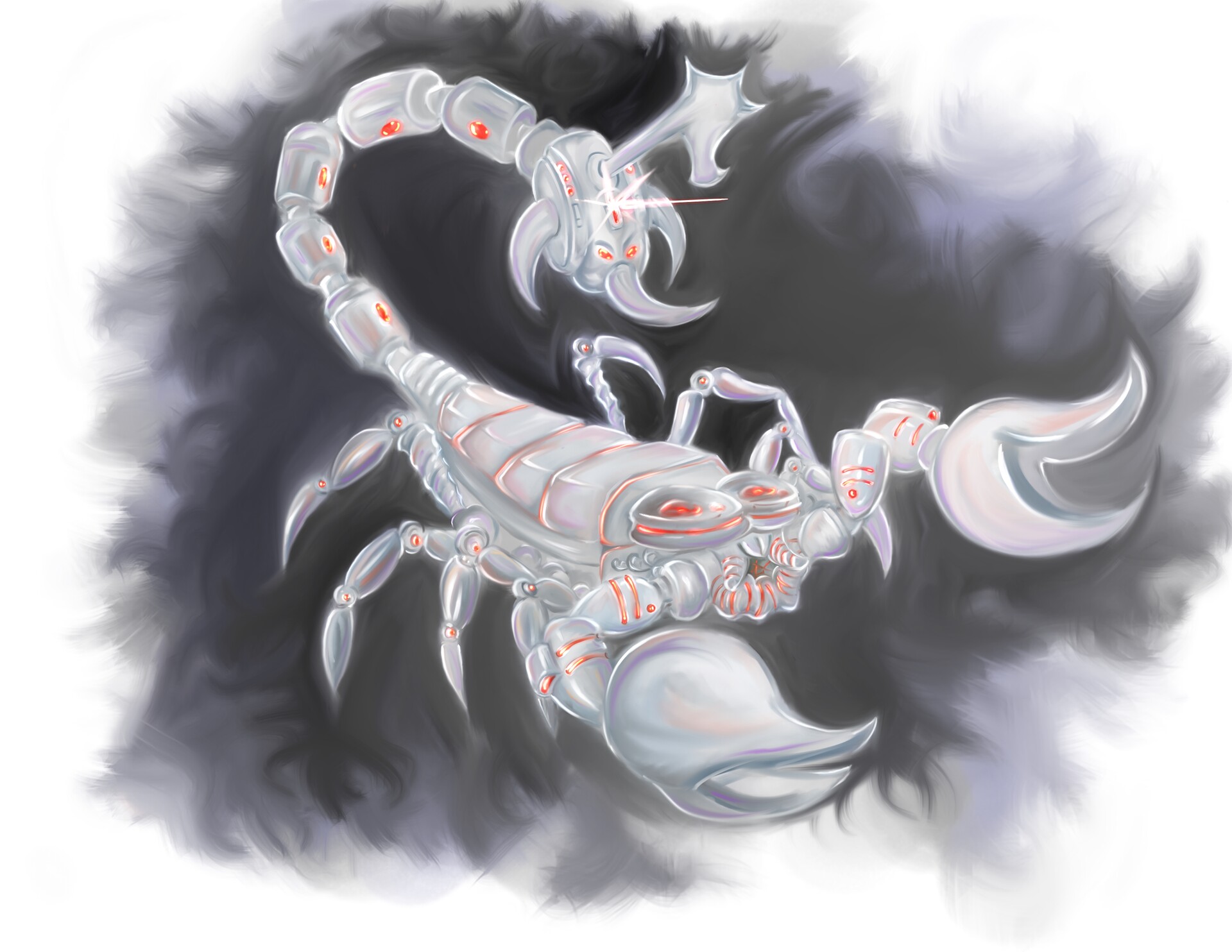ArtStation - Metallic scorpion