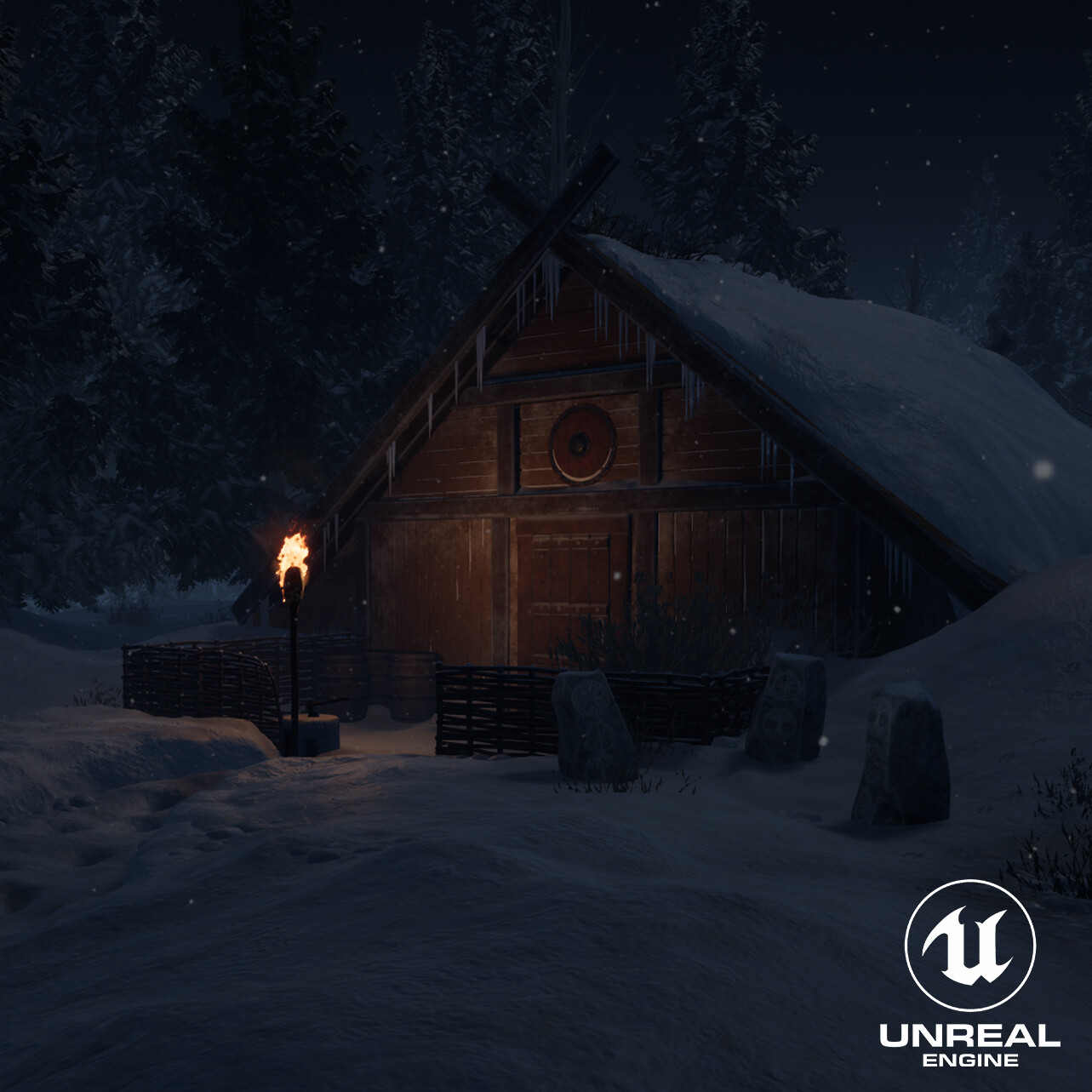 ArtStation - The Norse Witch - Exterior (UE4), Dan Spedding