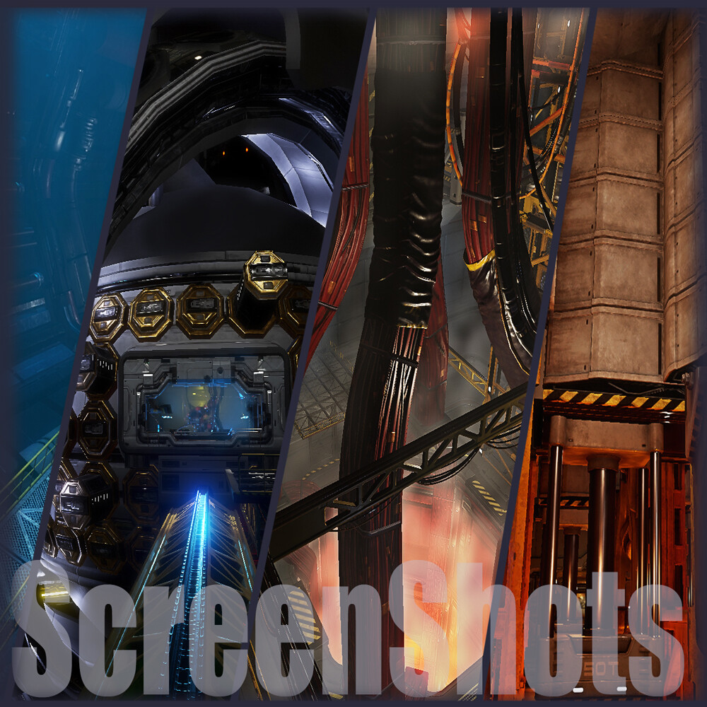 ArtStation - Code Red. Completed assets from Unity scenes.