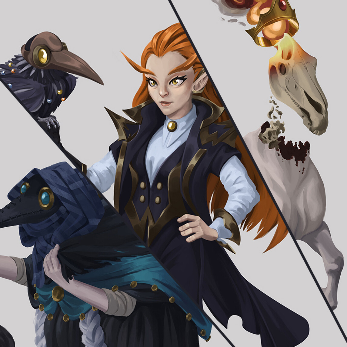 ArtStation - Pathfinder - Concordance of Rivals - Characters