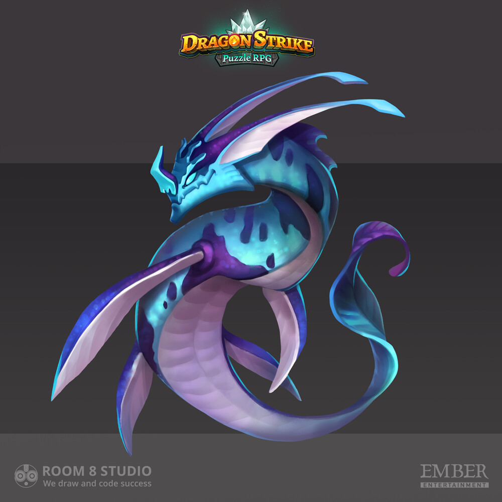 ArtStation - Water dragon