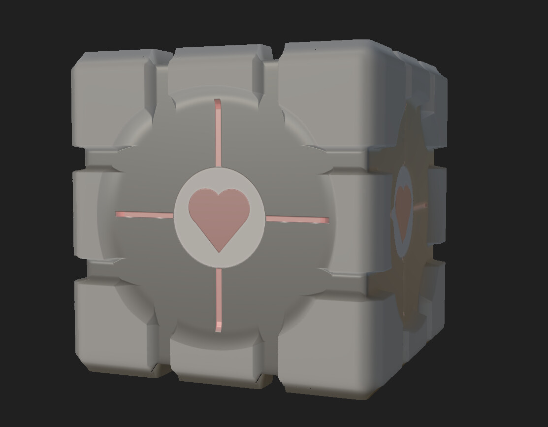 ArtStation - Companion Cube