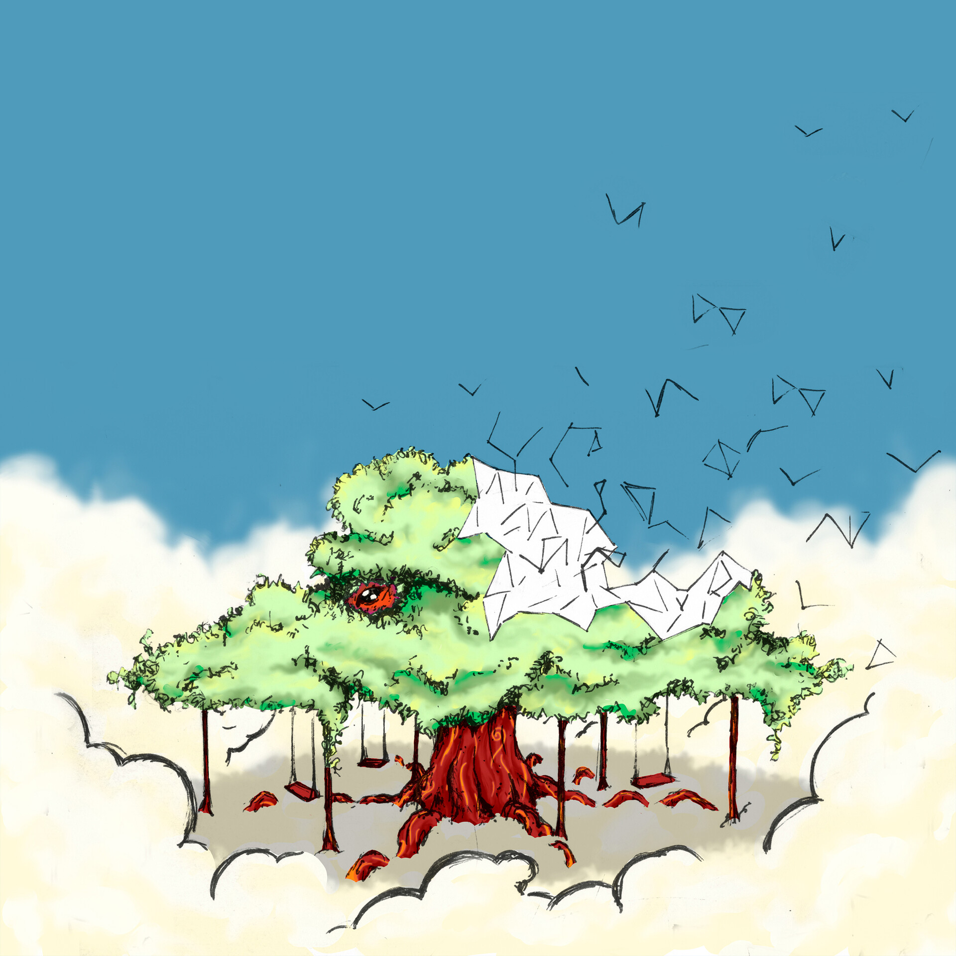 ArtStation - The Traveling tree