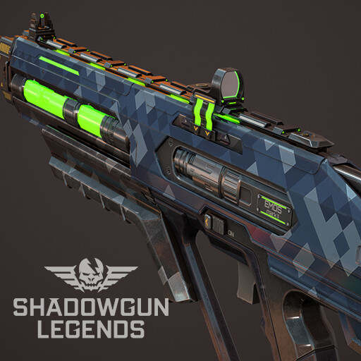 ArtStation - Assault rifle - Emos