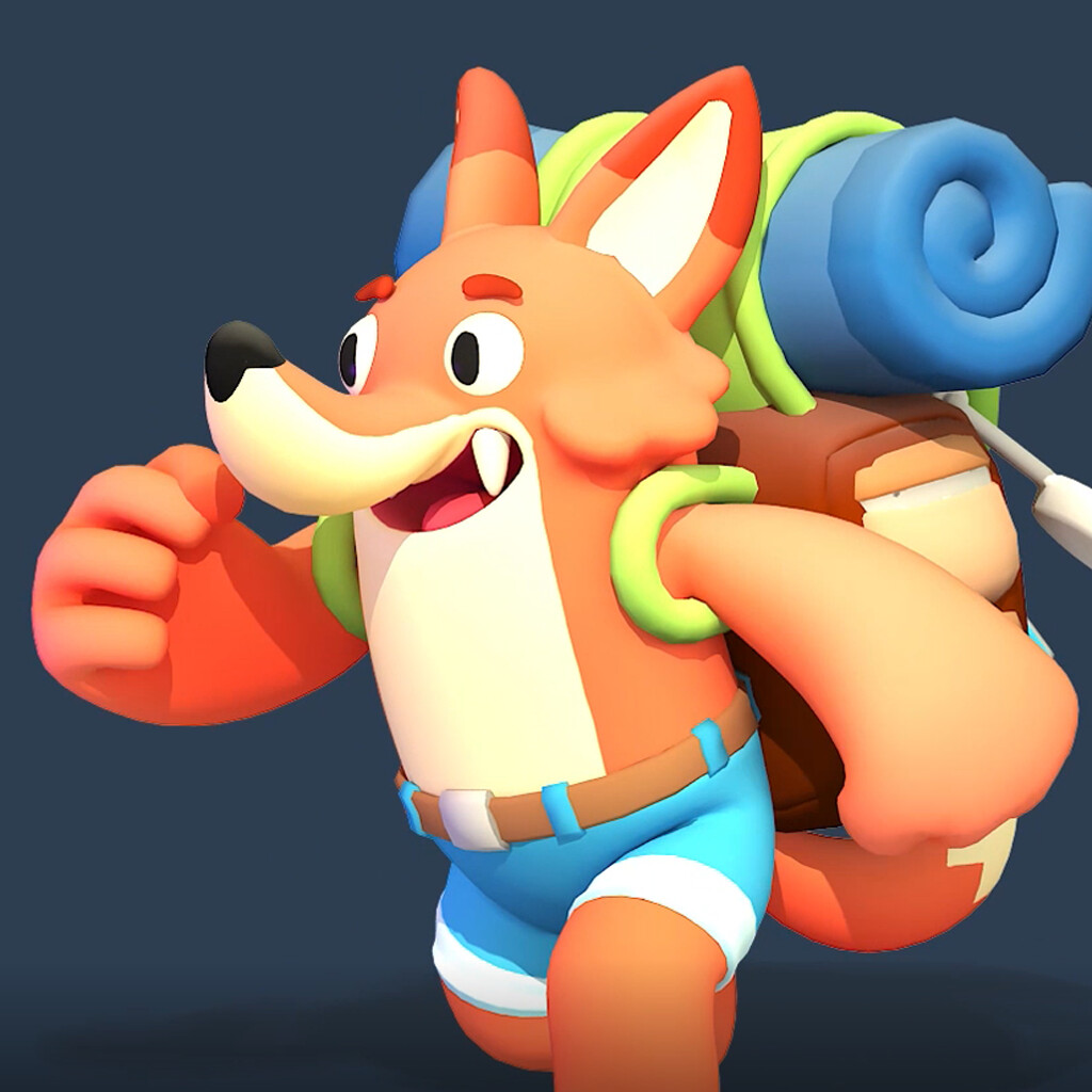 ArtStation - Fox cycle - run