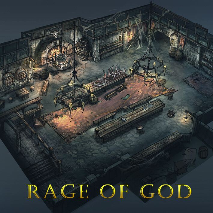 ArtStation - 神之怒 RAGE OF GOD